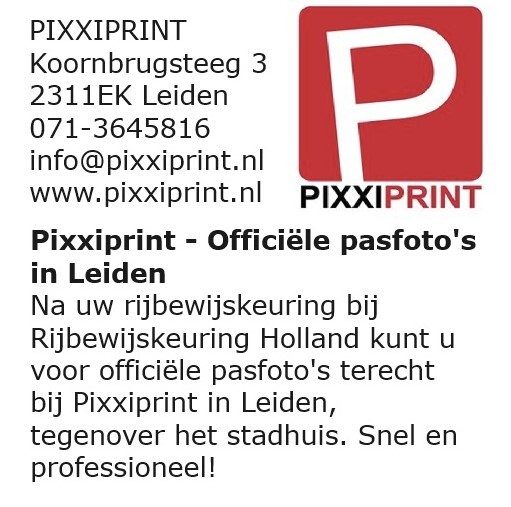 Leiden - Rijbewijskeuring Holland